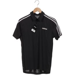 Adidas Herren Poloshirt, schwarz, Gr. 48