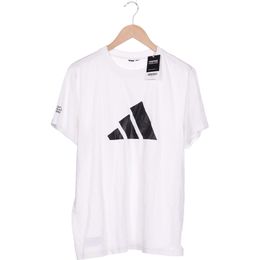 Adidas Herren T-Shirt, weiß, Gr. 56