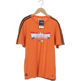 Adidas Herren T-Shirt, orange, Gr. 48