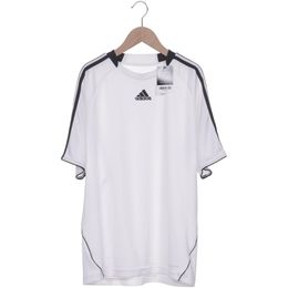 Adidas Herren T-Shirt, weiß, Gr. 48