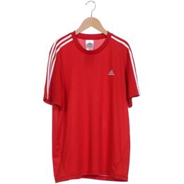 Adidas Herren T-Shirt, rot, Gr. 52