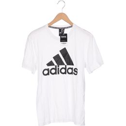 Adidas Herren T-Shirt, weiß, Gr. 48