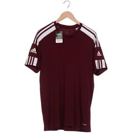 Adidas Herren T-Shirt, bordeaux, Gr. 54