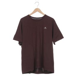 Adidas Herren T-Shirt, bordeaux, Gr. 54