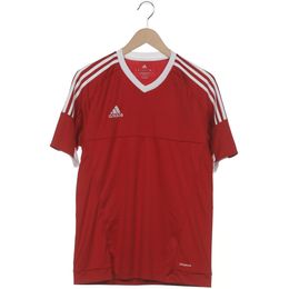 Adidas Herren T-Shirt, rot, Gr. 48