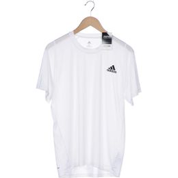 Adidas Herren T-Shirt, weiß, Gr. 48