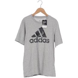 Adidas Herren T-Shirt, grau, Gr. 46