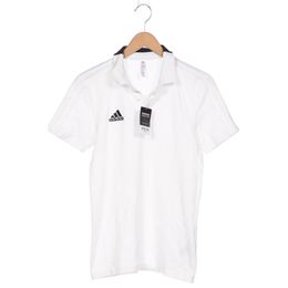 Adidas Herren Poloshirt, weiß, Gr. 46