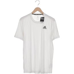 Adidas Herren T-Shirt, weiß, Gr. 48