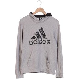 Adidas Herren Kapuzenpullover, grau, Gr. 46