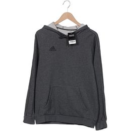 Adidas Herren Kapuzenpullover, grau, Gr. 48