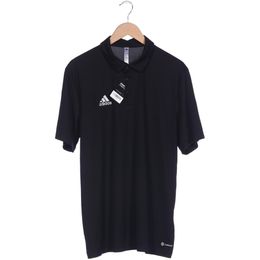 Adidas Herren Poloshirt, schwarz, Gr. 54