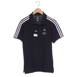 Adidas Herren Poloshirt, schwarz, Gr. 46