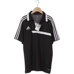 Adidas Herren Poloshirt, schwarz, Gr. 52