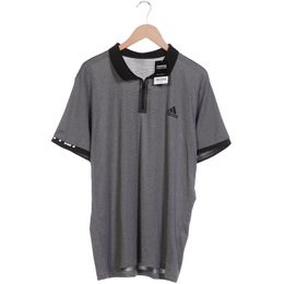 Adidas Herren Poloshirt, grau, Gr. 54