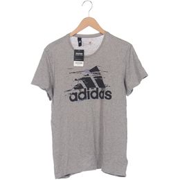 Adidas Herren T-Shirt, grau, Gr. 52