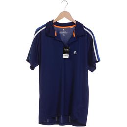 Adidas Herren Poloshirt, blau, Gr. 54