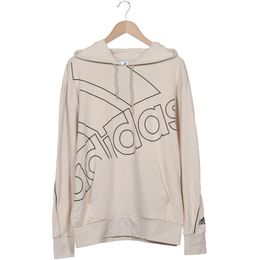 Adidas Herren Kapuzenpullover, cremeweiß, Gr. 48