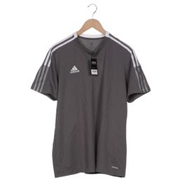 Adidas Herren T-Shirt, grau, Gr. 54