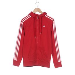 Adidas Herren Kapuzenpullover, rot, Gr. 46