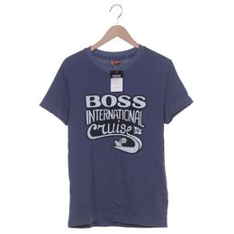 BOSS Orange Herren T-Shirt, blau, Gr. 52