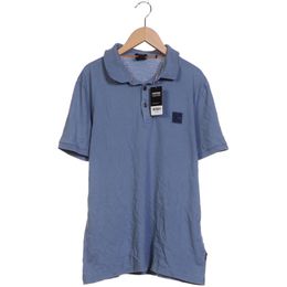 BOSS Orange Herren Poloshirt, blau, Gr. 52