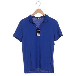 Calvin Klein Herren Poloshirt, blau, Gr. 46