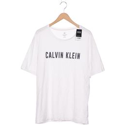 Calvin Klein Herren T-Shirt, weiß, Gr. 54