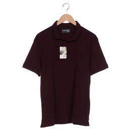 Calvin Klein Herren Poloshirt, bordeaux, Gr. 52