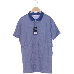 Calvin Klein Herren Poloshirt, blau, Gr. 52