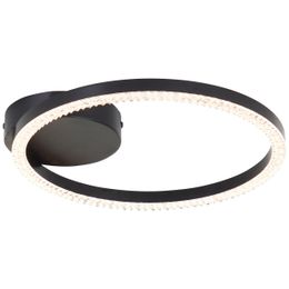 BRILLIANT LEUCHTEN Brilliant Aurelia Deckenleuchte LED Schwarz, 1-flammig