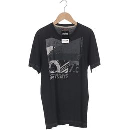 Esprit Herren T-Shirt, schwarz, Gr. 48