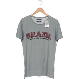 Esprit Herren T-Shirt, türkis, Gr. 52