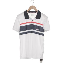 Fila Herren Poloshirt, weiß, Gr. 46