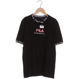 Fila Herren T-Shirt, schwarz, Gr. 46