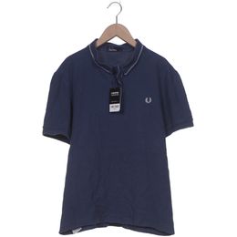 Fred Perry Herren Poloshirt, blau, Gr. 52