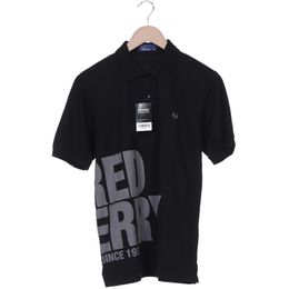 Fred Perry Herren Poloshirt, schwarz, Gr. 46