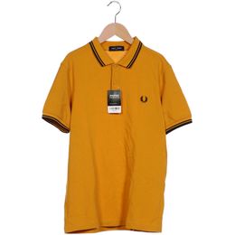 Fred Perry Herren Poloshirt, orange, Gr. 48