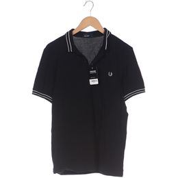 Fred Perry Herren Poloshirt, schwarz, Gr. 52