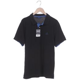 Gant Herren Poloshirt, schwarz, Gr. 54