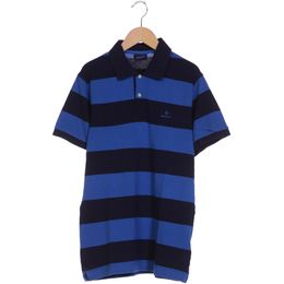 Gant Herren Poloshirt, blau, Gr. 46