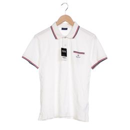 Gant Herren Poloshirt, weiß, Gr. 48