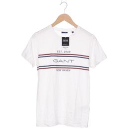 Gant Herren T-Shirt, weiß, Gr. 44