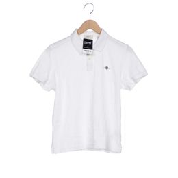 Gant Herren Poloshirt, weiß, Gr. 46