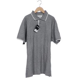 Ragman Herren Poloshirt, grau, Gr. 54