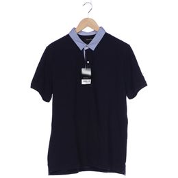 Massimo Dutti Herren Poloshirt, marineblau, Gr. 54