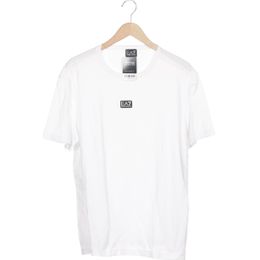 EA7 Emporio Armani Herren T-Shirt, weiß, Gr. 52