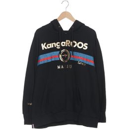 Kangaroos Herren Kapuzenpullover, schwarz, Gr. 52