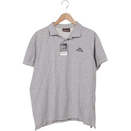 Kappa Herren Poloshirt, grau, Gr. 56