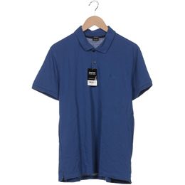 BOSS by Hugo BOSS Herren Poloshirt, blau, Gr. 54